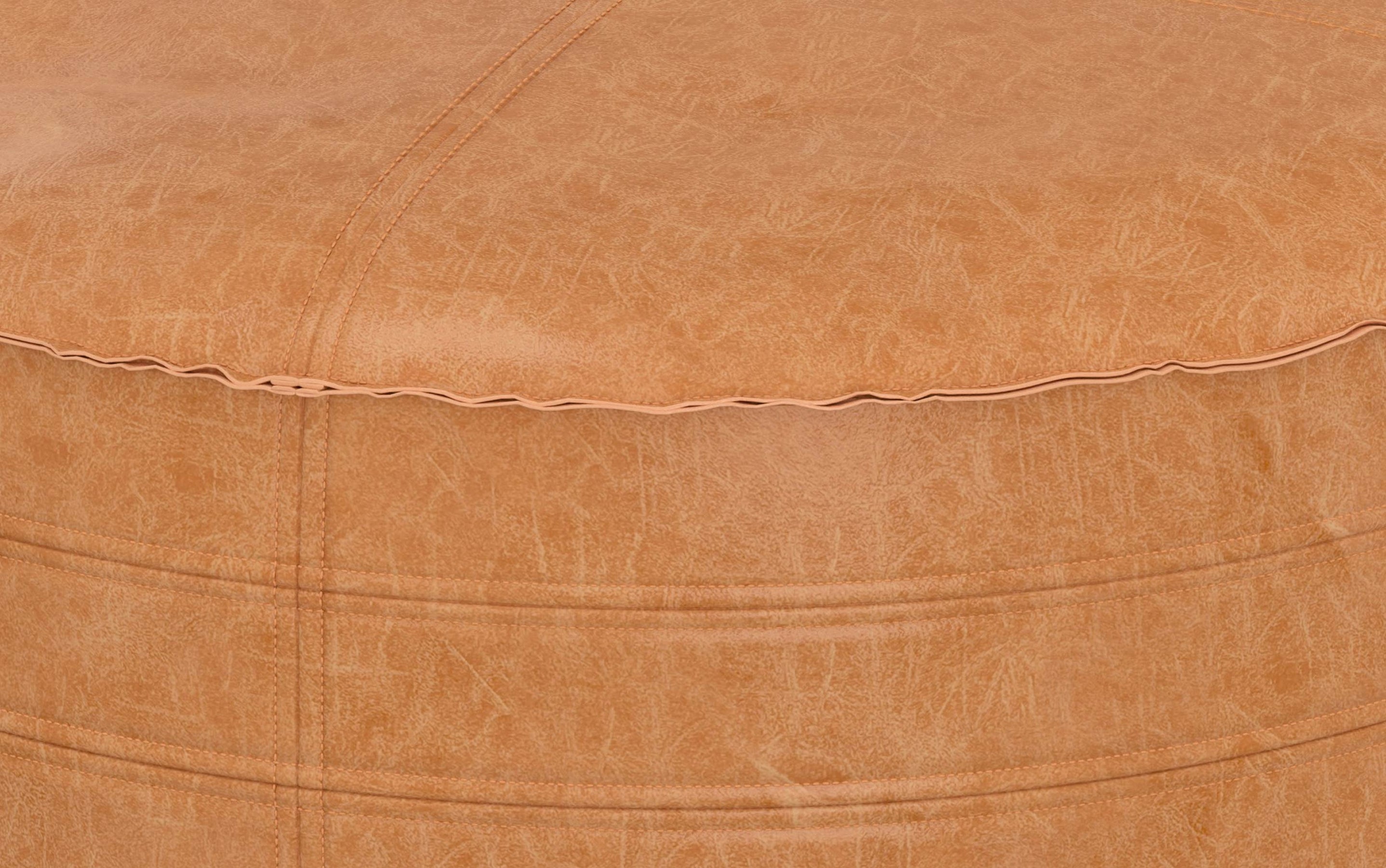 Brody 32 inch Round Coffee Table Pouf – Simpli Home