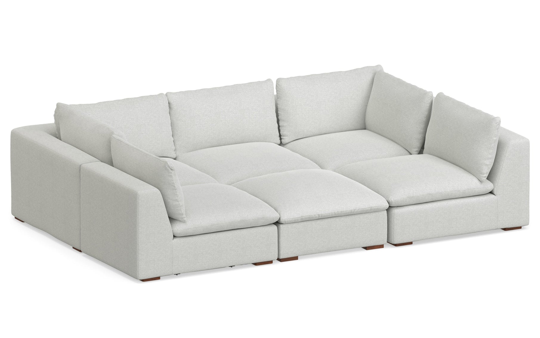 Jasmine Pit Sectional Sofa – Simpli Home