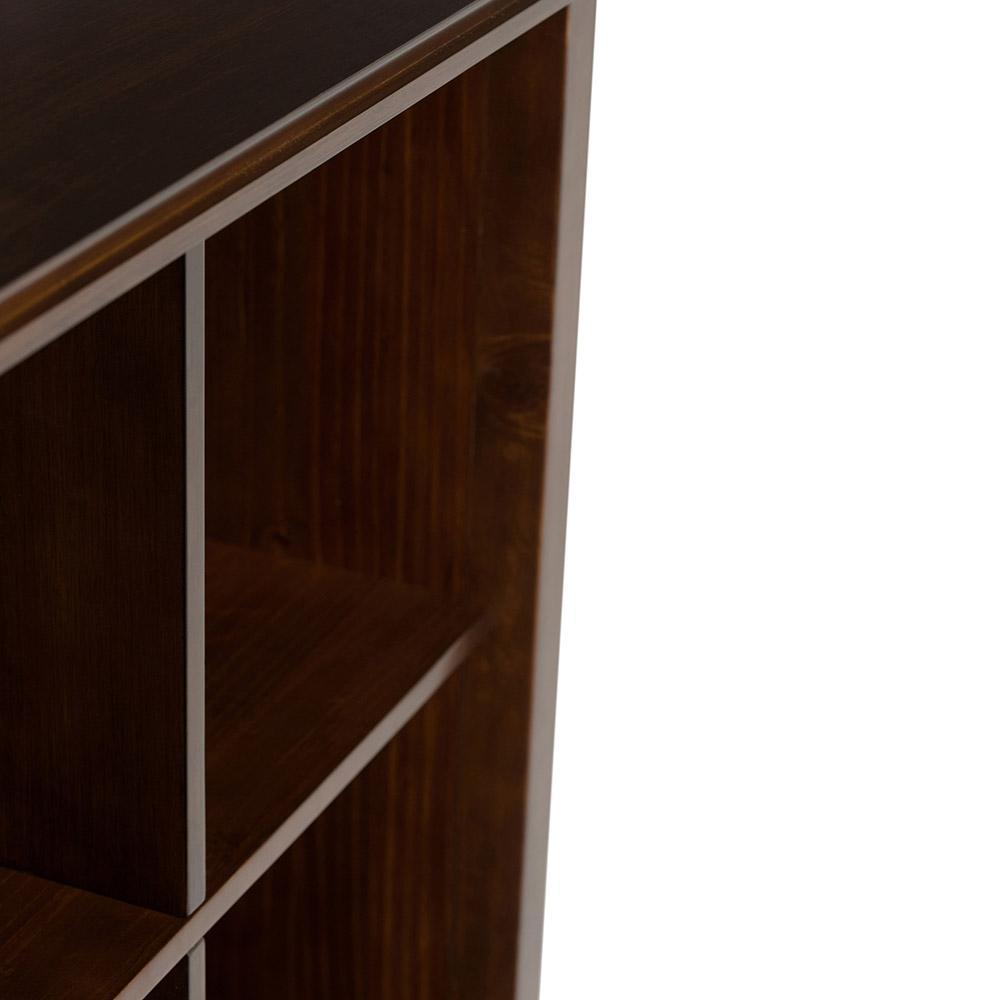 Artisan 8 Cube Console Table | Solid Wood Bookcases – Simpli Home
