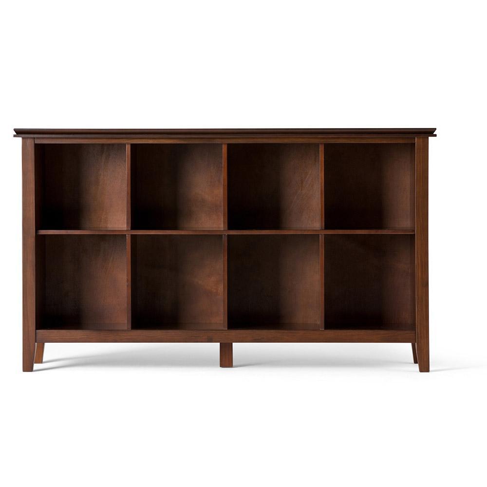Artisan 8 Cube Console Table | Solid Wood Bookcases – Simpli Home