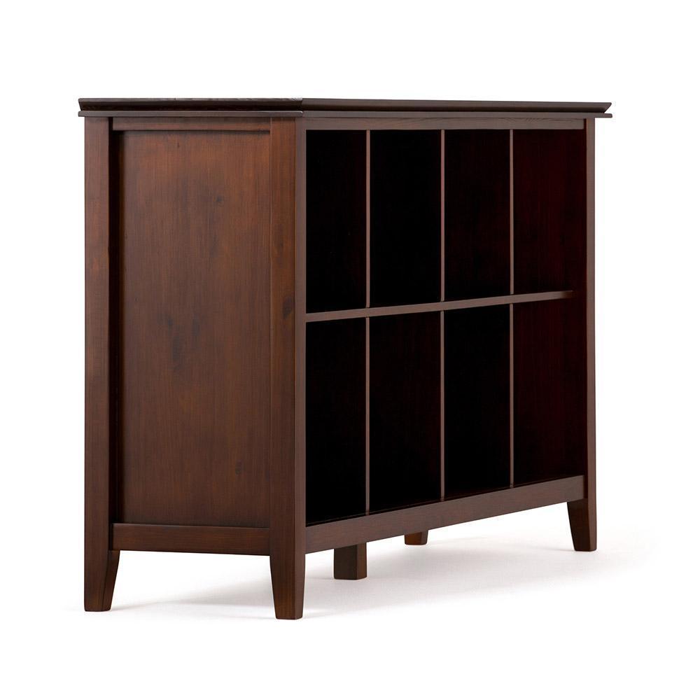 Artisan 8 Cube Console Table | Solid Wood Bookcases – Simpli Home