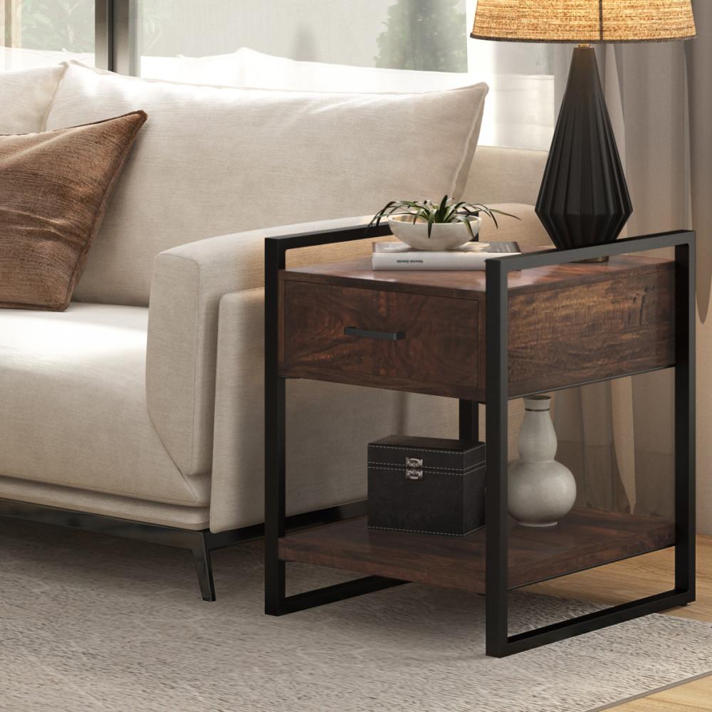 Riverside End Table in Mango – Simpli Home