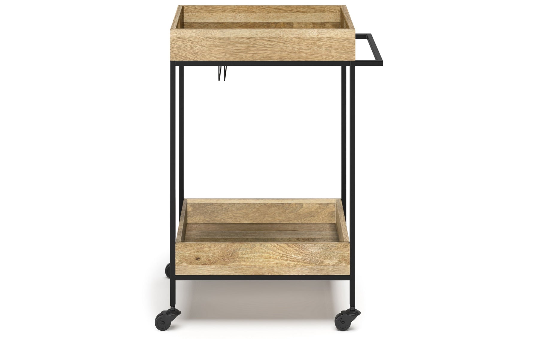 Simons 24 inch Bar Cart in Mango – Simpli Home