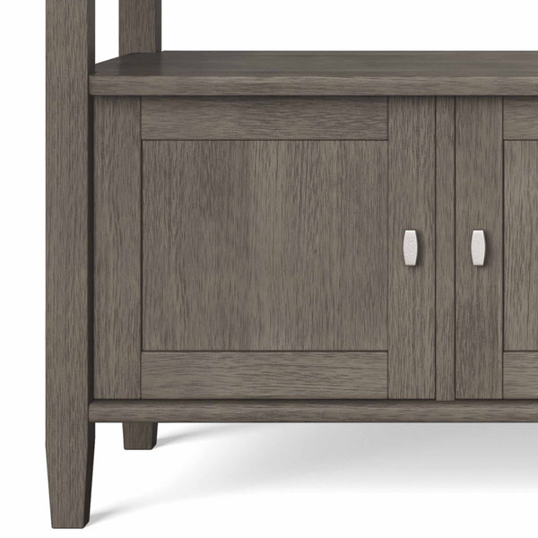 Warm Shaker Entryway Storage Bench | Mudroom Bench | Simpli Home