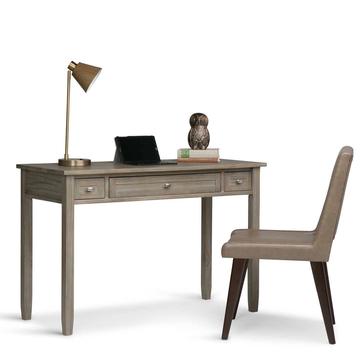 Warm Shaker Desk | Wood Computer Desks | Simpli Home