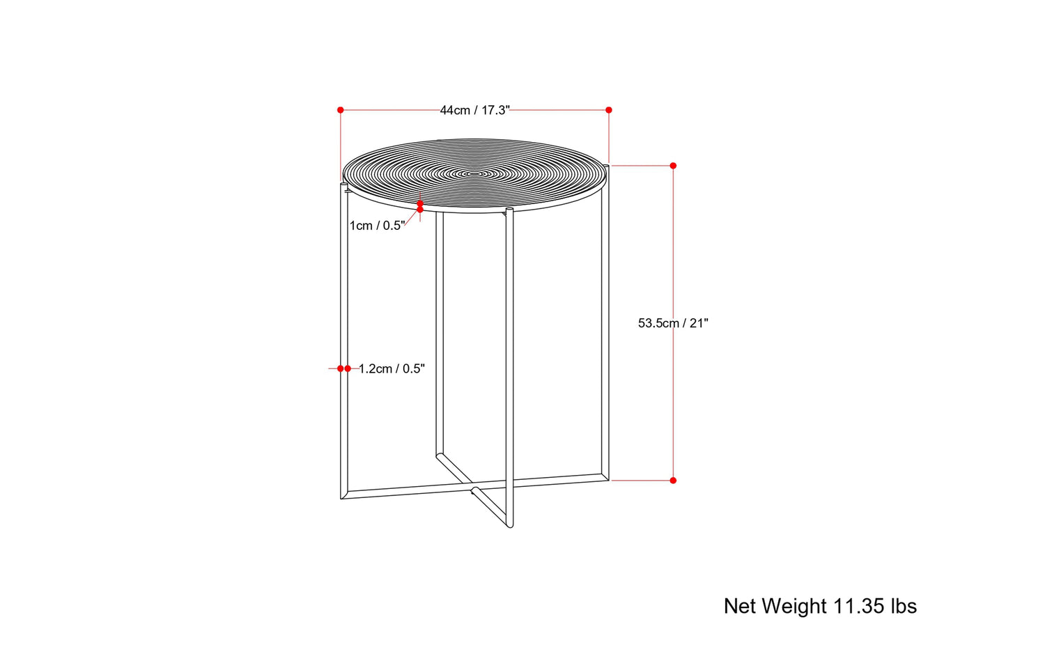 Oliver Side Table – Simpli Home